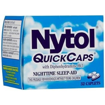 Amazon.com: Nytol Nighttime Sleep-Aid, Caplets - 32 ea: Health ...
