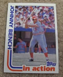Amazon.com: 1982 Topps Johnny Bench # 401 MLB Baseball Card: Everything ...