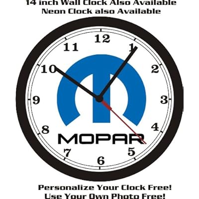 Buy Mopar Logo Wall Clock-dodge-plymouth-chrysler-free Usa Ship! Online ...