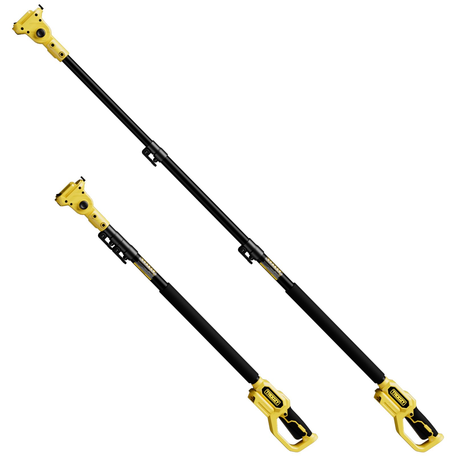 Telescopic Pole for 6-Inch Mini Chainsaws, 4.2~9FT Adjustable Extension ...