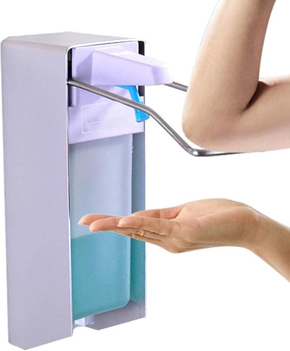 ZLVY 500 ml Edelstahlgriff mit an der Wand montiertem Seifenspender ...