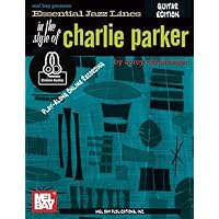 Amazon.com: Essential Jazz Lines the Style of Charlie Parker: Guitar Edition - Includes Online ...