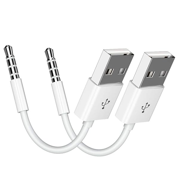 Jelanry Replacement for iPod Shuffle Charger Cable USB Sync Data ...