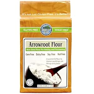Amazon.com: Authentic Foods Arrowroot Flour, 2.5 lbs : Grocery ...