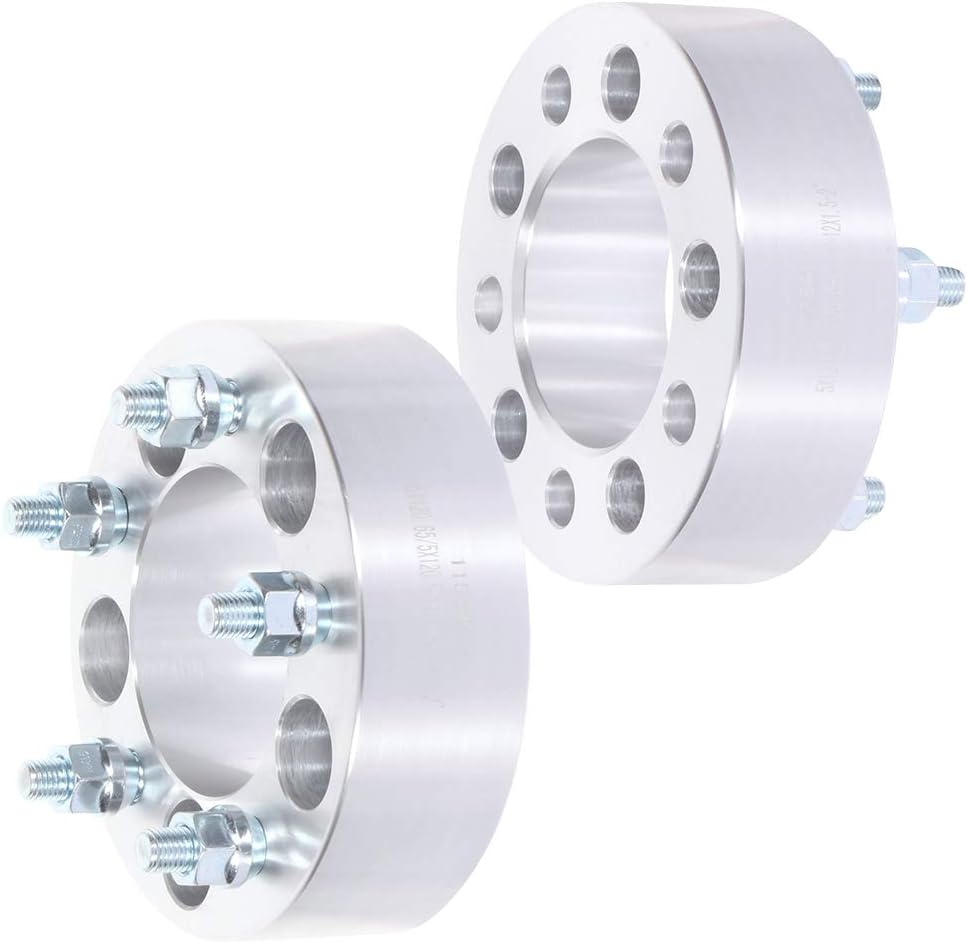 Amazon.com: ROADFAR 2X 5 Lug Wheel Spacers 2 inch 5x4.75 to 5x4.75 12x1 ...