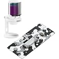 Amazon.com: Kraken XXL Drip Black & White Mouse Pad Gaming Mousepad ...