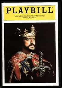 Camelot Playbill Robert Goulet Tampa Florida: various: Amazon.com: Books