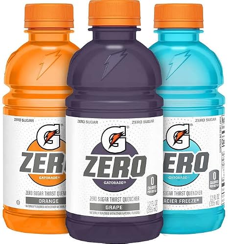 Gatorade Zero Thirst Quencher, 3 Flavor Variety Pack, 12 fl oz, 6 Count ...
