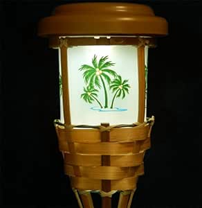 Amazon.com : Palm Tree Tiki Torch : Landscape Torch Lights : Tools ...