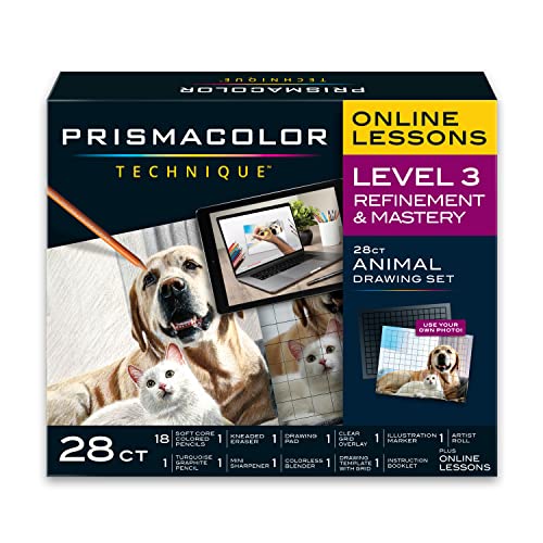 Prismacolor Technique, Art Supplies and Digital Art Lessons, Animal ...
