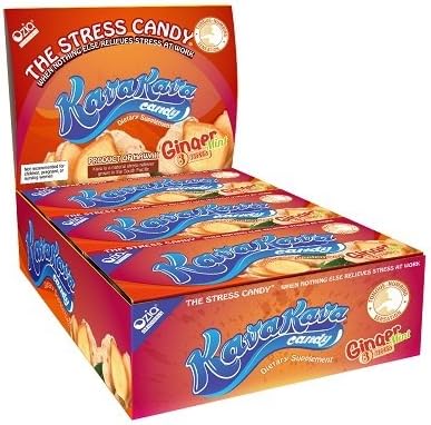 Kava Stress Relief Candy from Hawaii - Ginger Mint - 1 Box (12 ...