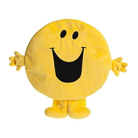 Official Mr. Men Character Mr. Happy Plush Novelty Backpack: Amazon.co ...