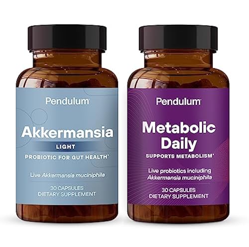 Pendulum Akkermansia Light & Metabolic Daily Bundle - Live Probiotic ...