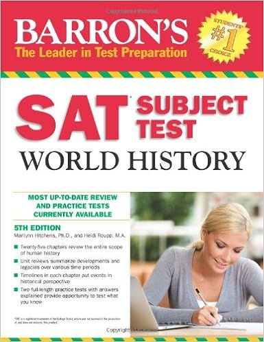 Barron's or Princeton Review for SAT II World History? : r/Sat