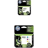HP 952XL High Yield Black Original Ink Cartridge (F6U19AN#140): Amazon ...