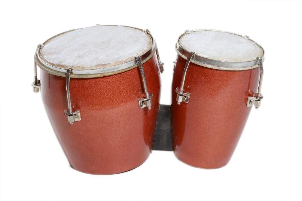 SAI MUSICAL Bango Wooden Drum Set for Kids and Adults (Brown) : Amazon ...