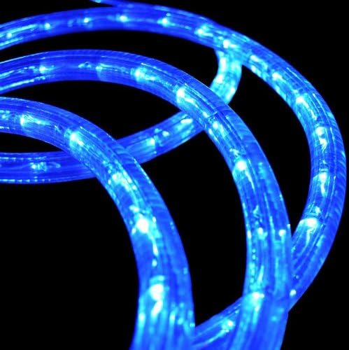 Amazon.com: Blue LED Rope Light, 120 Volt - 18' Blue LED Rope Light, 2 ...