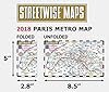 Streetwise Paris Metro Map - Laminated Metro Map of Paris, France ...