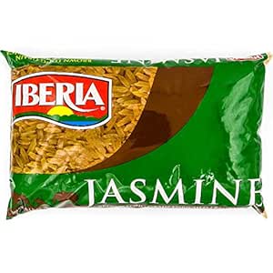 Amazon.com : Iberia Jasmine Rice, 5 Lbs Long Grain Naturally Fragrant ...