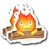 Amazon.com - WSQ Calcifer Vinyl Decal Sticker Premium Quality Vinyl ...