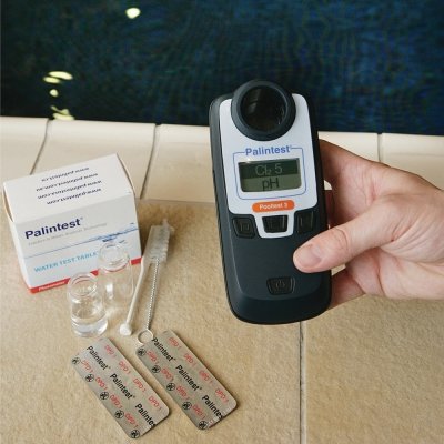 Palintest Swim Pool Water Testing Device Splash Proof Case Pooltest 3 ...