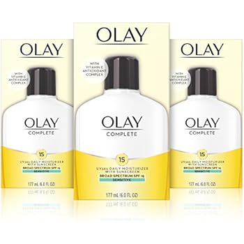 Amazon.com: Olay Complete Lotion Moisturizer with SPF 15 Sensitive, 6.0 ...