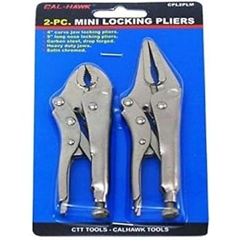 Cal Hawk Tools CPL2PLM Mini Locking Pliers - - Amazon.com