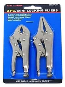 Cal Hawk Tools CPL2PLM Mini Locking Pliers - - Amazon.com