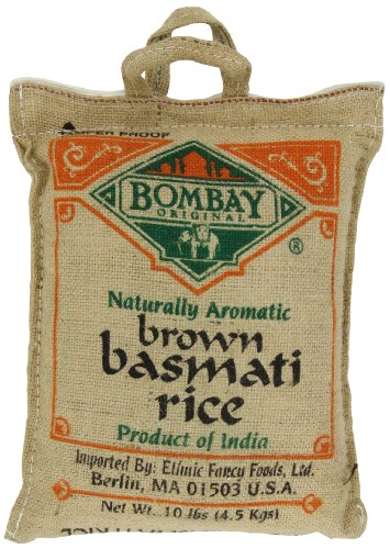 Bombay Market Basmati Brown Rice - 10 pound bag