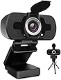 Hd 1080P Webcam with Microphone, Pc Laptop Desktop USB Webcams, Pro ...