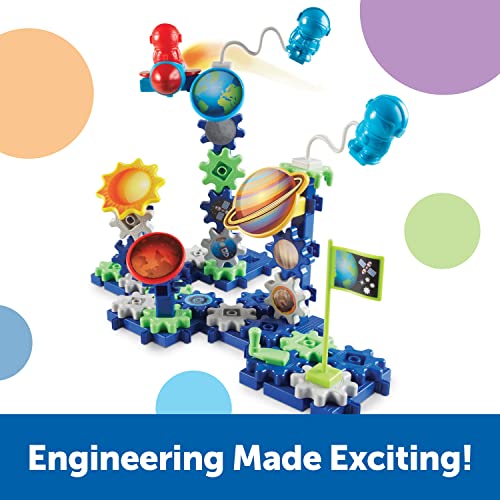 Learning Resources Gears! Gears! Gears! Space Explorers Building Set ...