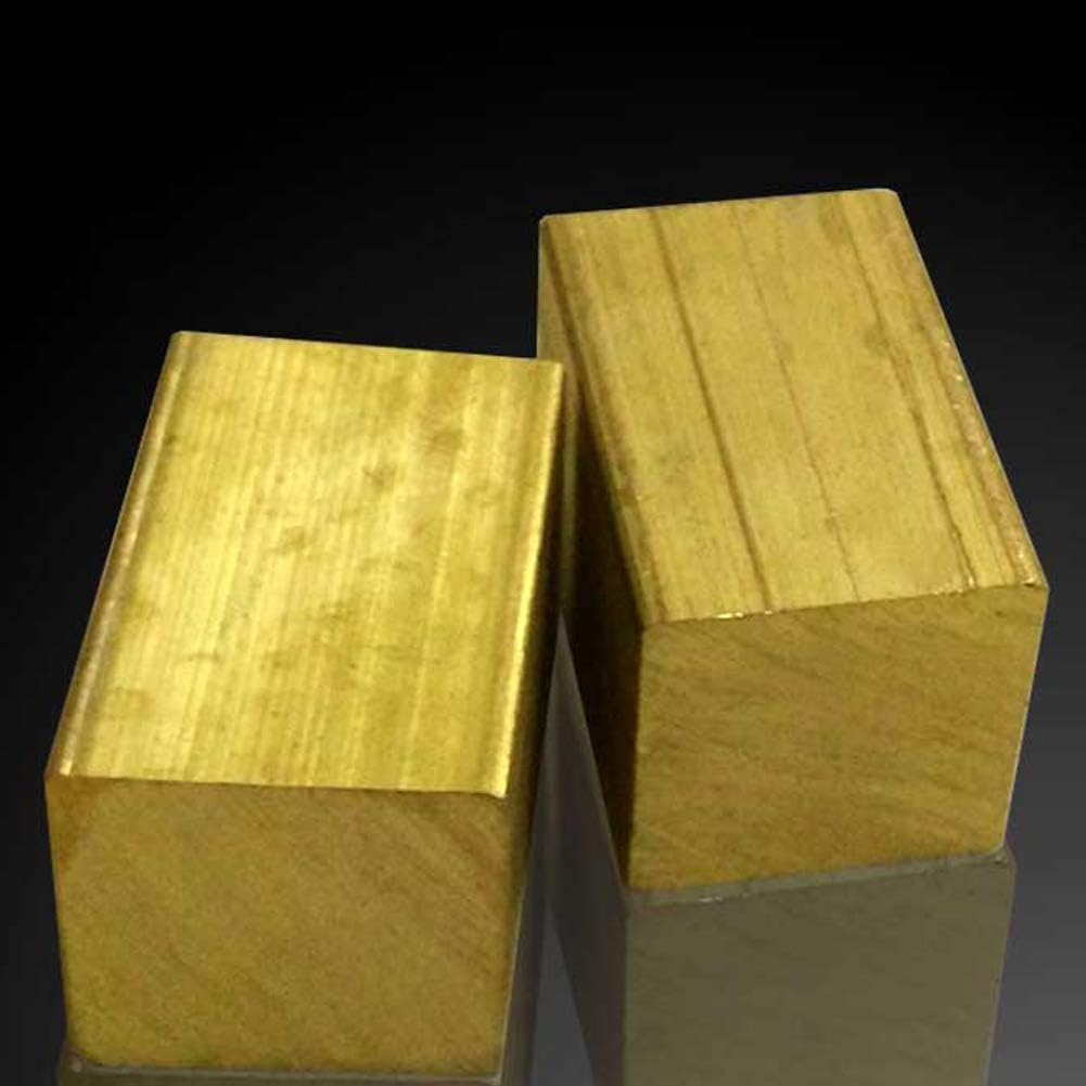 famous brand JIZHU Brass Metal Plate H62 Brass Block Flat Copper ...