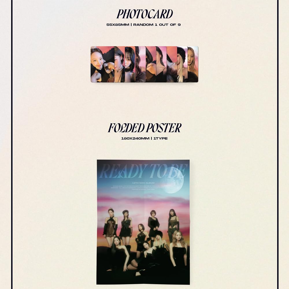 TWICE - READY TO BE [Digipack Ver.] Album+Pre-Order Benefit (DAHYUN Ver.) on Galleon Philippines