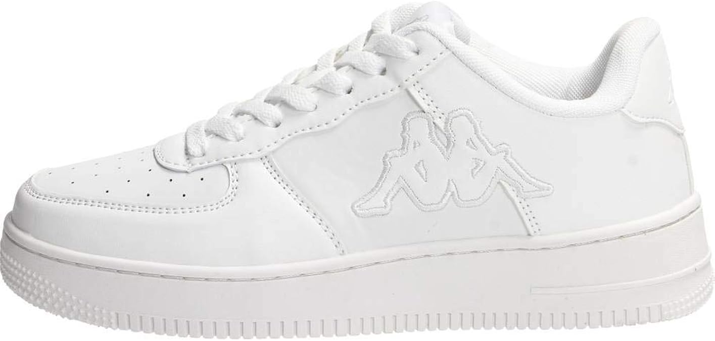 Kappa Scarpe da Ginnastica Uomo Sneakers Donna estive in Pelle Bianca: Amazon.it: Scarpe e borse