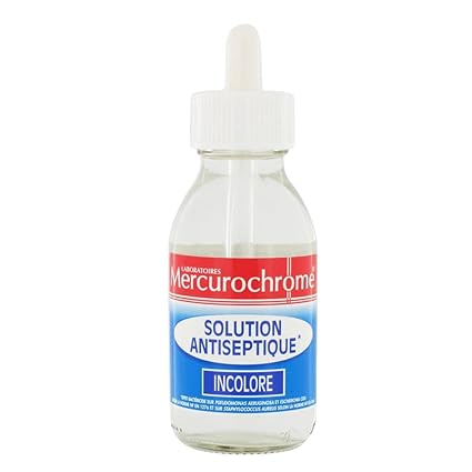 Mercurochrome Solution Antiseptique Incolore 100 ml: Amazon.co.uk ...
