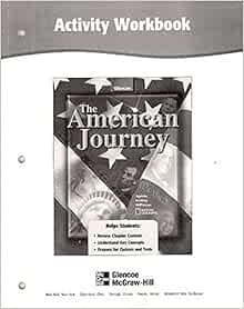 The American Journey Activity Workbook, Student Edition: McGraw-Hill ...