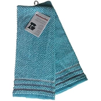 Amazon.com: KitchenAid Kitchen Towel Set , Aqua - Chocolate: Home & Kitchen