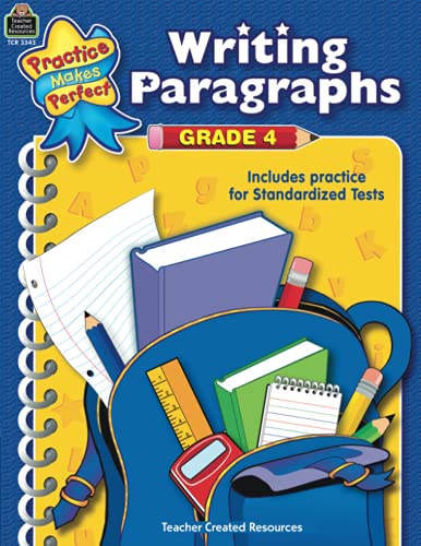 Amazon.com: Writing Paragraphs Grade 4: Grade 4 : Includes Practice for ...