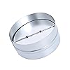 8 Inch Backdraft Damper Duct, Professional One-Way Airflow Ducting ...
