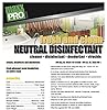 Fresh and Clean Concentrated Neutral pH Disinfectant Cleaner, Makes 32 ...