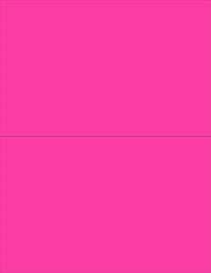 Amazon.com : 8-1/2 x 11" Neon Color High Light Fluorescent Labels for ...