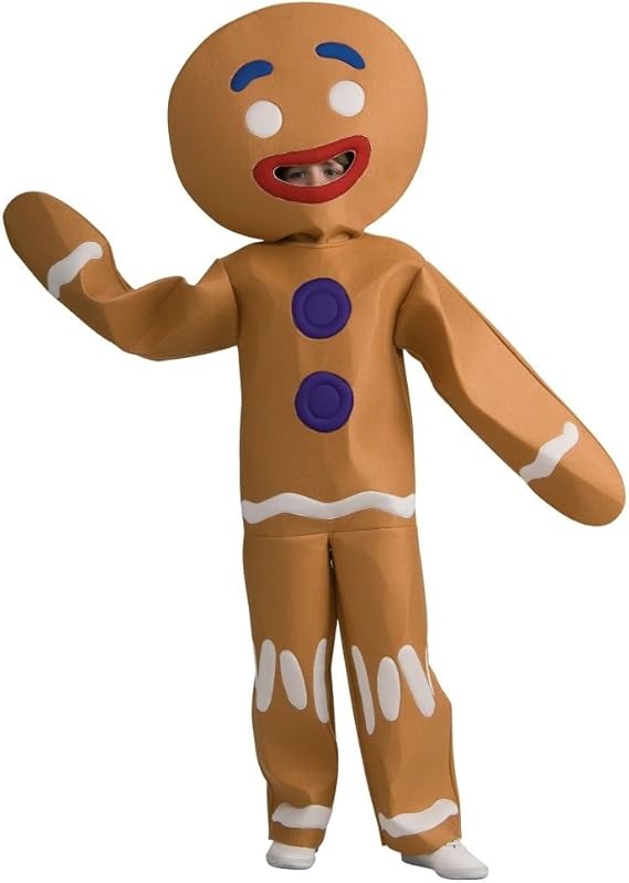 Amazon.com: Gingerbread Man Child Costume: Clothing