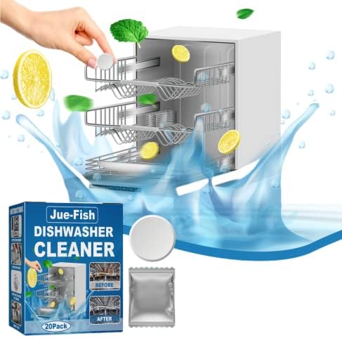 Dishwasher Cleaner And Deodorizer Tablets -20pcs/box for Deep Cleaning ...