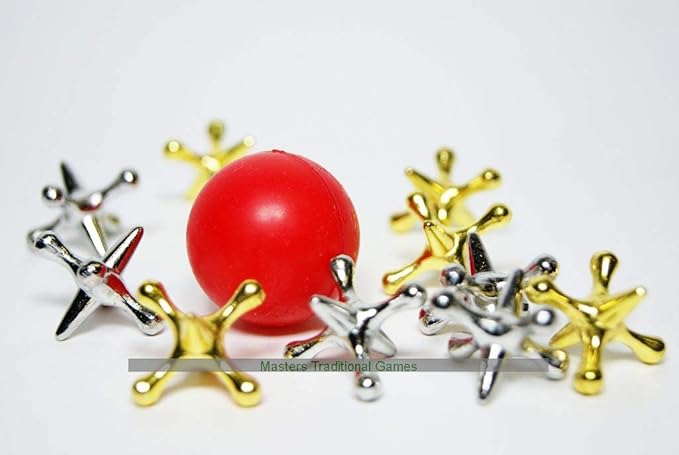 Jacks - Playground Skill Game: Amazon.co.uk: Toys & Games