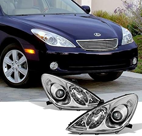 Amazon.com: For 2005 2006 Lexus ES 330 ES330 Halogen Type Projector ...
