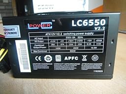 LC-Power LC6550 V2.2 Netzteil 550W: Amazon.de: Computer & Zubehör