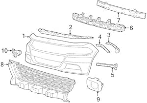Amazon.com: MOPAR 68226533AA - Bracket Fascia To Fender : Automotive