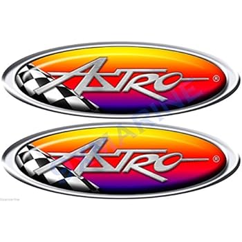 Amazon.com: Two Regal Boat Oval Racing Decal/Sticker Set: Automotive
