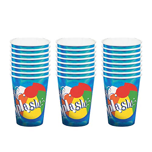 Fun Express Swimming Pool Party Cups 24 Count Great Summer | Desertcart ...