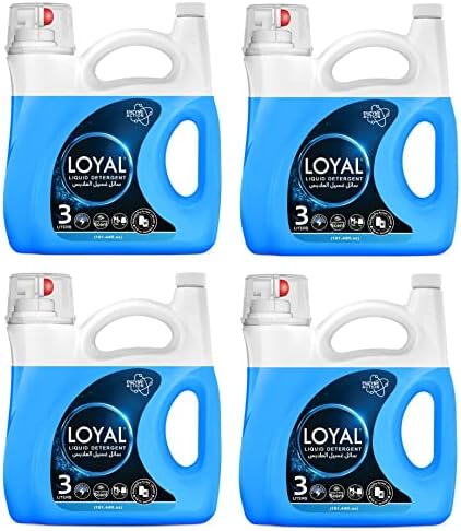 Loyal Laundry Liquid Detergent 3000ml Pack Of 4 price in UAE | Amazon ...